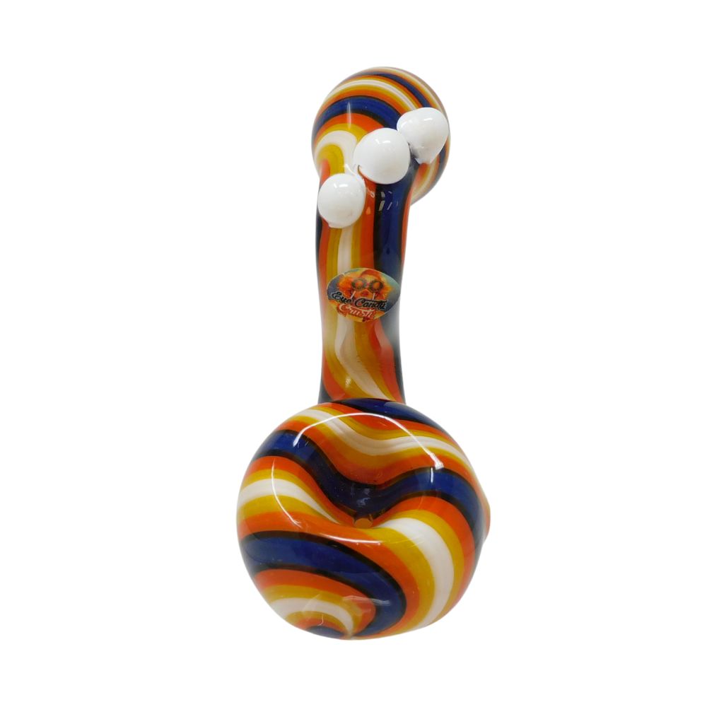 4" Stand Up Crayon Color Sherlock Glass Pipe | Upnsmokeonline – Up-N-Smoke