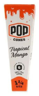 Pop Cones 1.25 Ultra Thin - 6 pk. - Tropical Mango | Upnsmokeonline ...