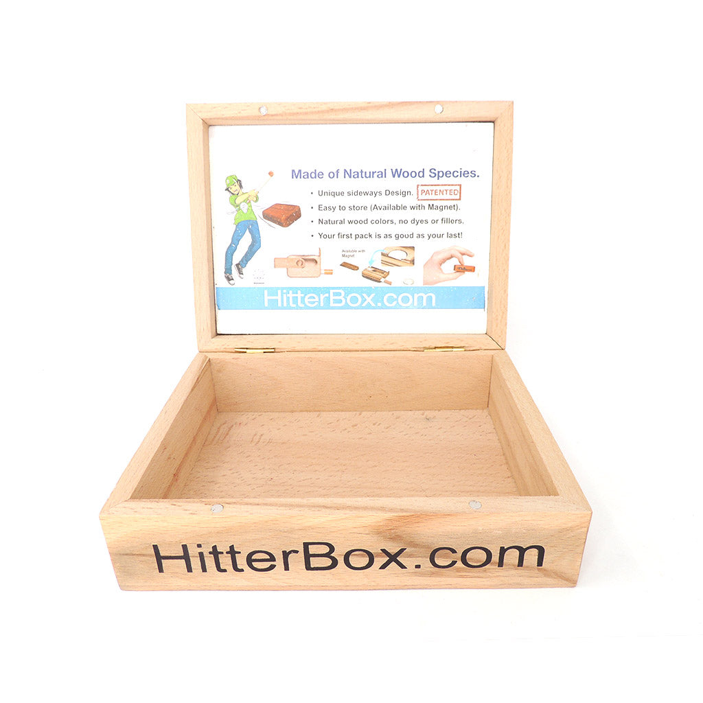 Natural Wood Hitterbox | Up-N-Smoke | Online Smoke Shop