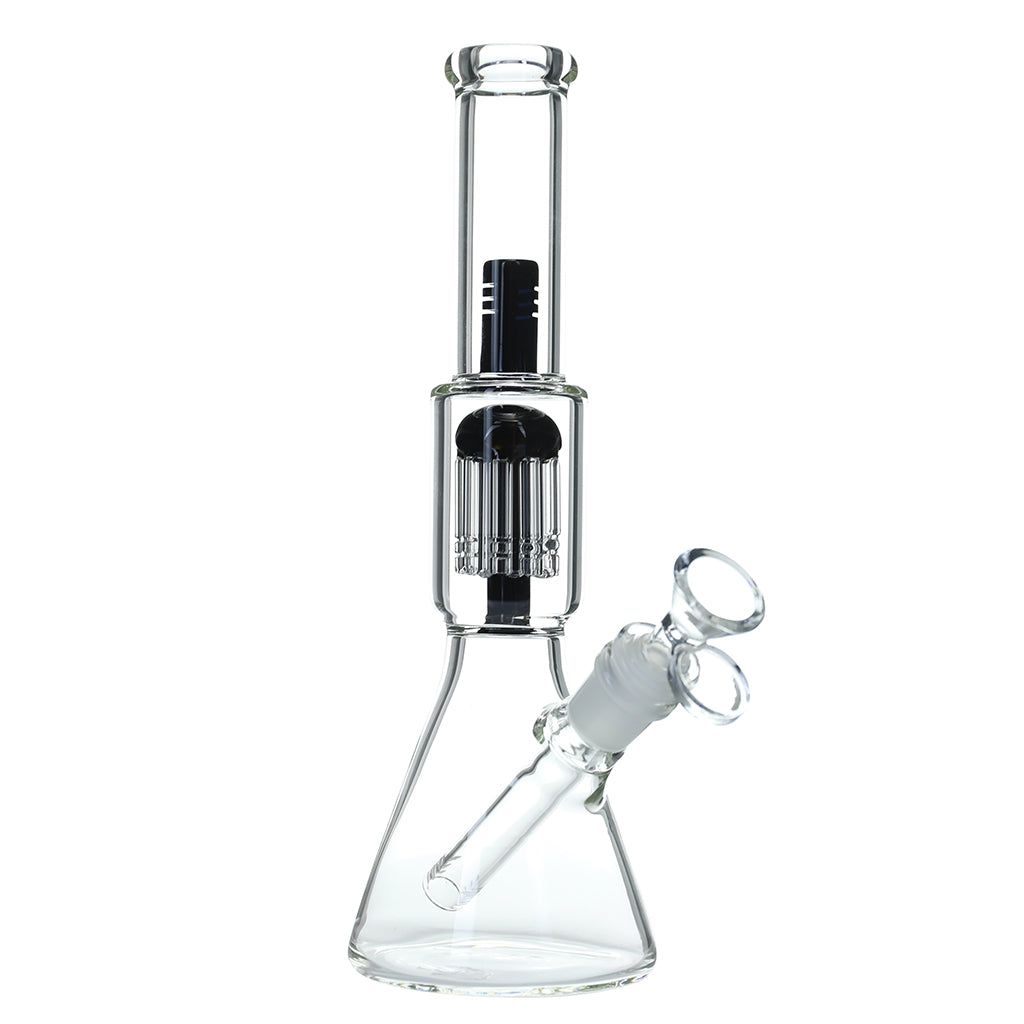 10" 8 Arm Tree Beaker - Black | Up-N-Smoke | Online Smoke Shop ...